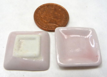 Dolls House Miniature Pink Ceramics